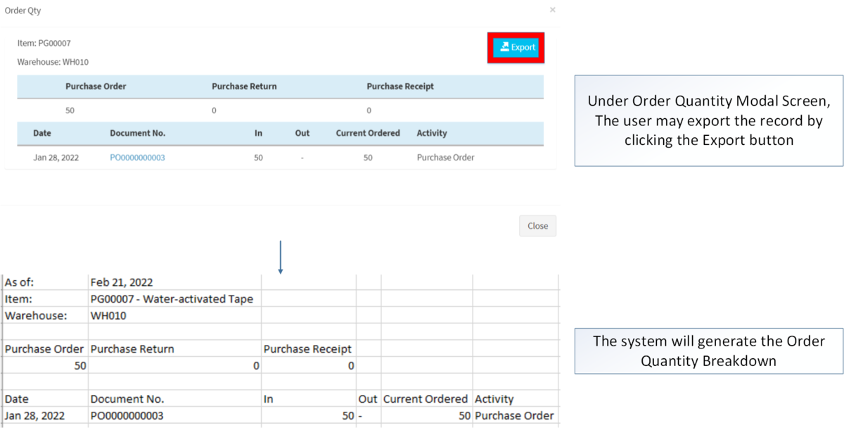 File:Inventory - Inventory Inquiry - Export Ordered Qty.png ...