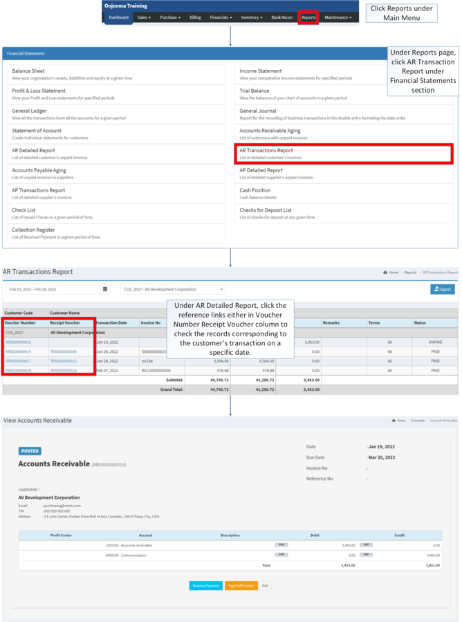 File:Financial Statements - AR Transaction Report - View.png ...